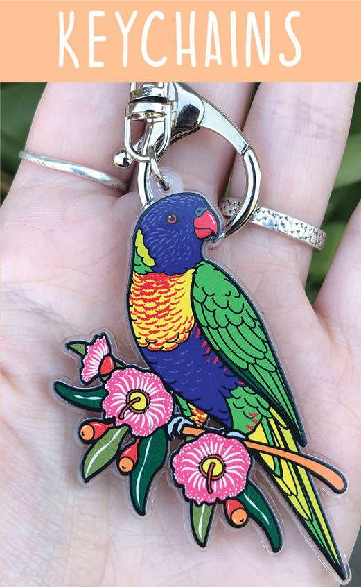 Keychains – Hyper Finch