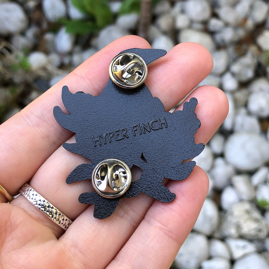 Australian Magpie Enamel Pin – Hyper Finch