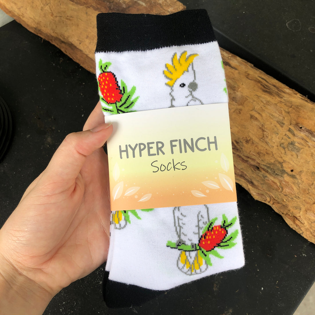 Sulphur-Crested Cockatoo Socks – Hyper Finch